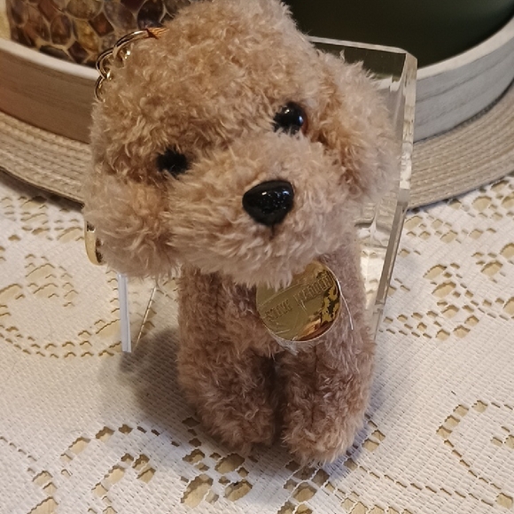 Steve Madden | Accessories | Adorable Steve Madden Tan Plush Dog ...